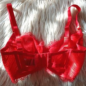 ASOS | Intimates & Sleepwear | Nwot Asos Fuller Bust Frankie Red Lace ...